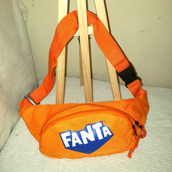 Coke a cola Franta | Bags | Fanta Orange Soda Fanny Pack Waist Bag ...